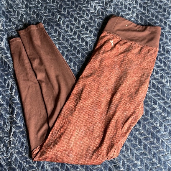 JoyLab | Pants & Jumpsuits | Joy Lab Xl Two Toned Maroon Legging | Poshmark